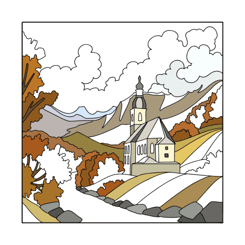 Fashion and trends coloring pages for Adults - Online or Printable