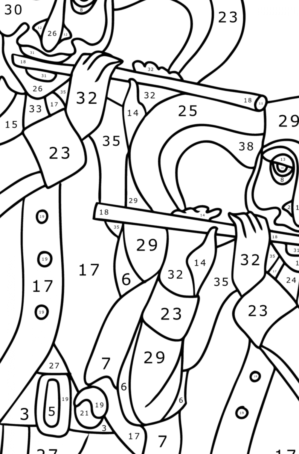 Special events adult coloring pages - CHRISTMAS, EASTER, HALLOWEEN