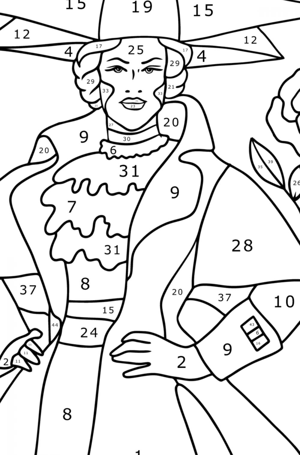 Special events adult coloring pages - CHRISTMAS, EASTER, HALLOWEEN