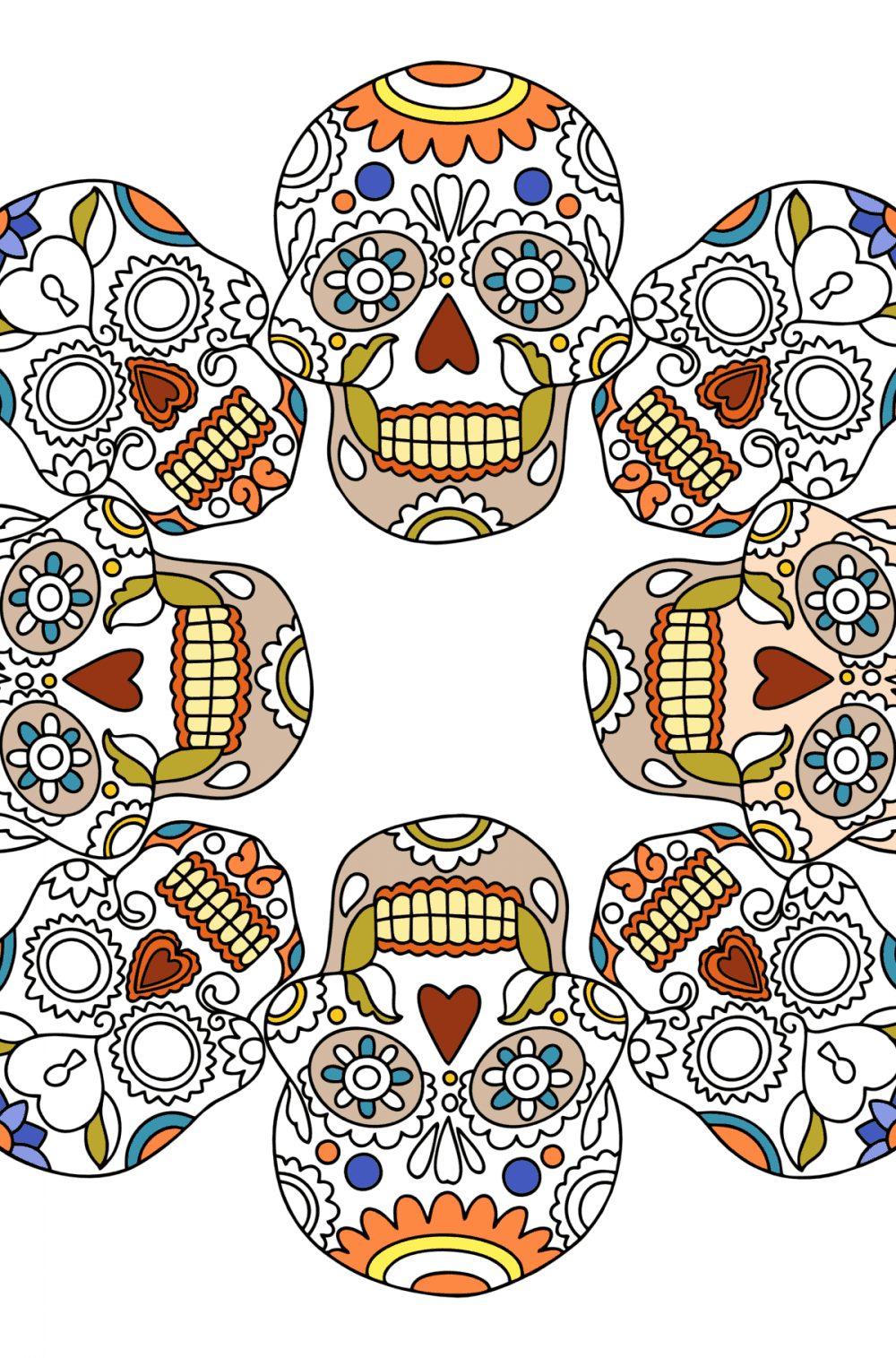 Carnival in Venezuela - Carnival coloring pages online