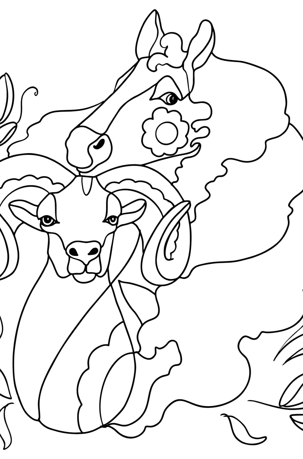 Chinese New Year coloring pages - Online or Printable
