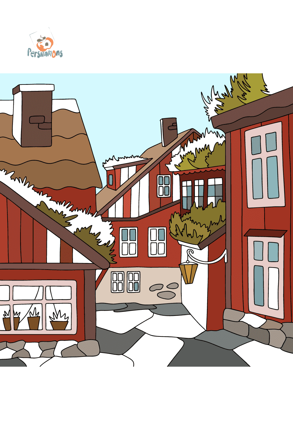 Cities coloring pages for Adults - Online or Printable