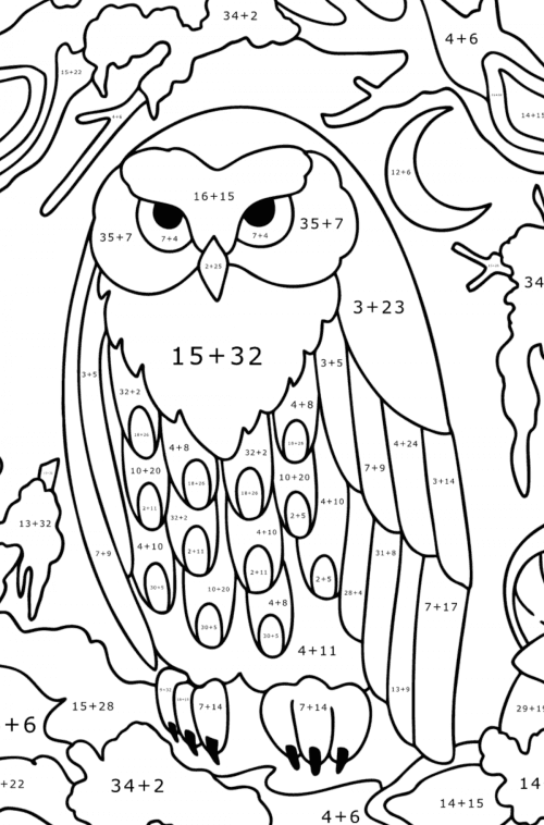 Mandala Owl coloring page | Coloring-for-Adults.com