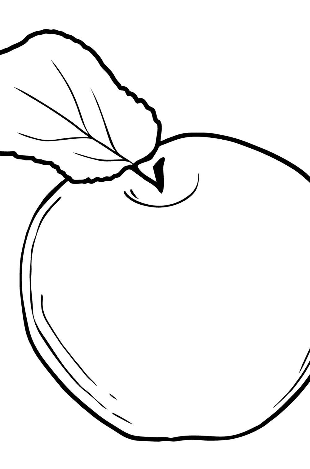 Coloring Page Apple For Kids Play Online For Free coloring-page-apple-for-kids-play-online-for-free