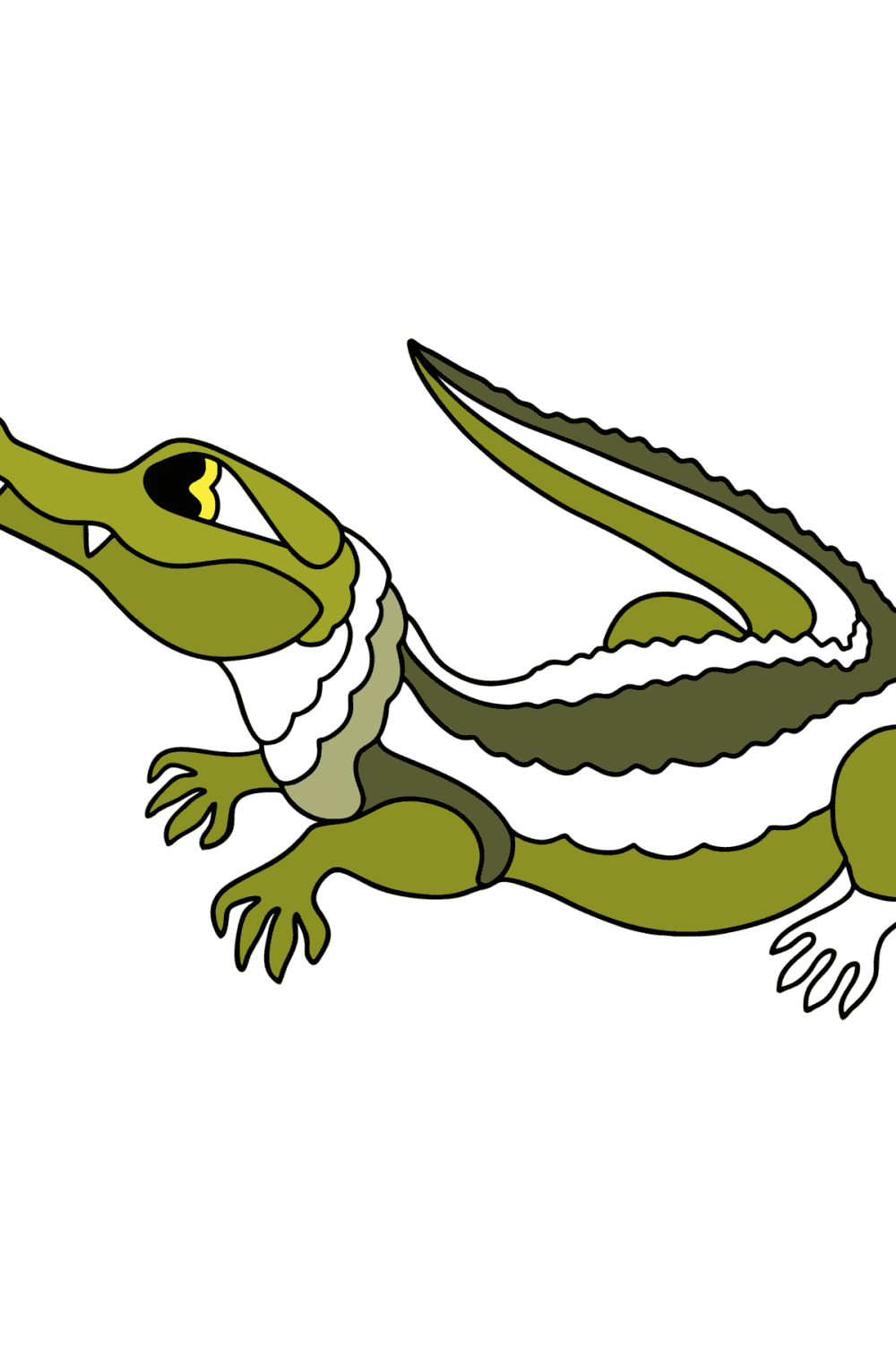 Desen Omida de colorat pentru copii - alegeți și colorați!