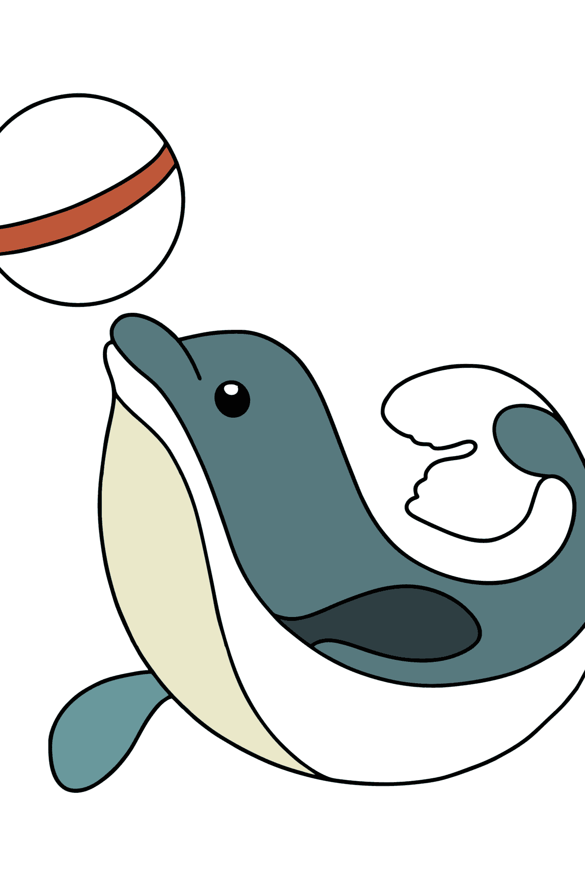 Desen Omida de colorat pentru copii - alegeți și colorați!