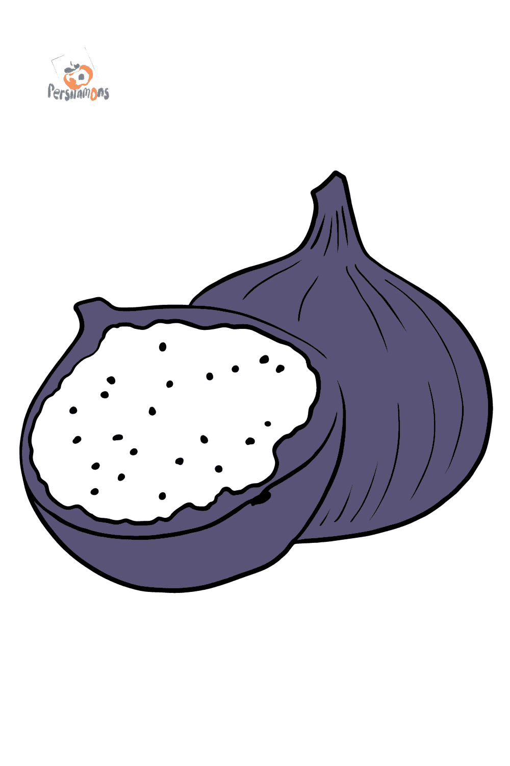 Página Para Colorear De Higos