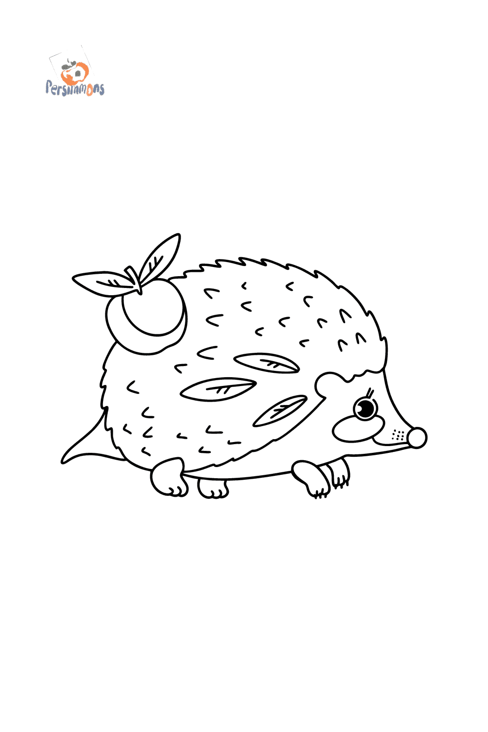 Mewarnai gambar Landak untuk anak-anak - pilih dan warnai