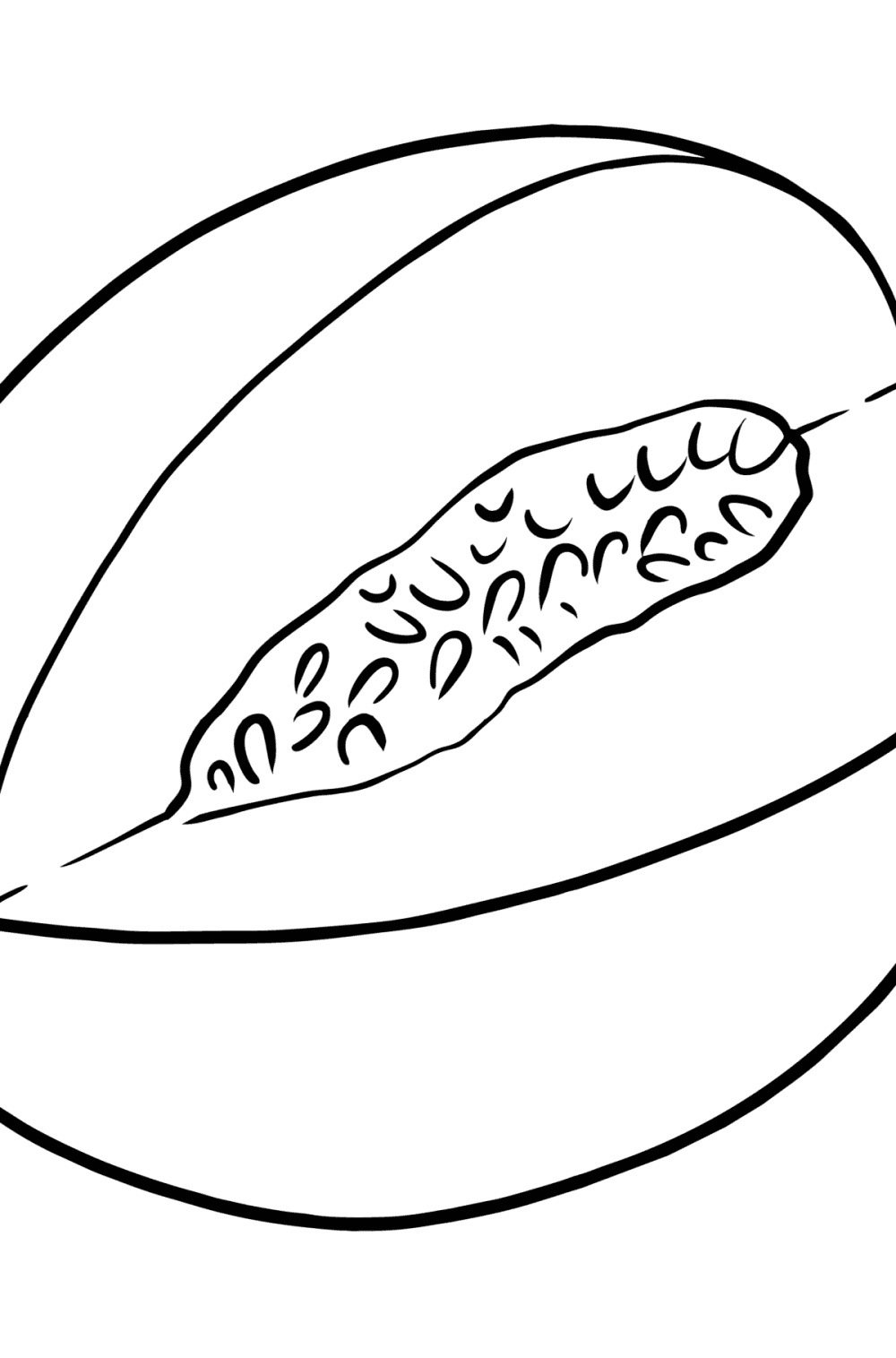 Coloring Page Melon For Kids Play Online For Free coloring-page-melon-for-kids-play-online-for-free