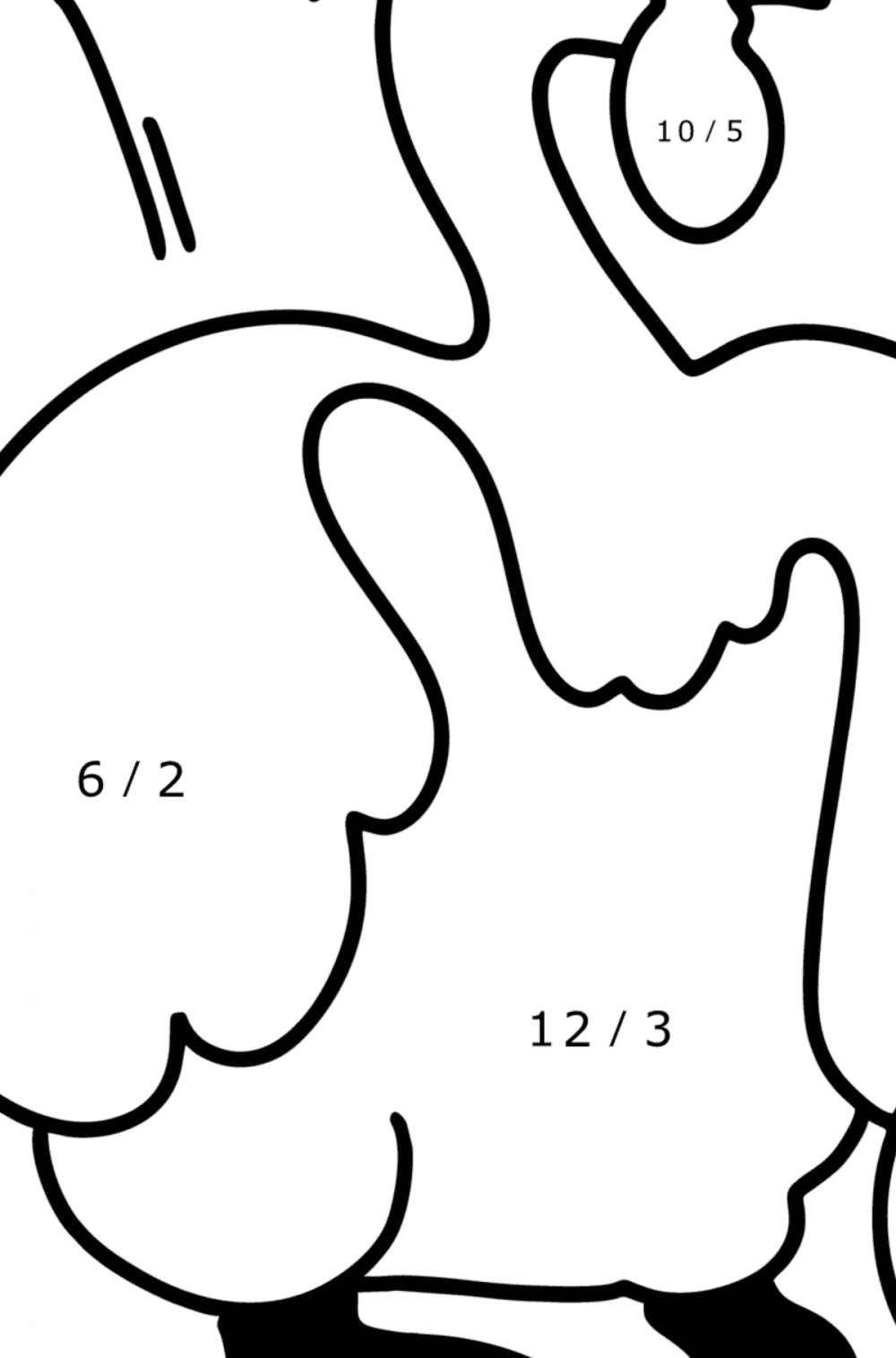 Coloring page Turkey for Kids - Play online for Free