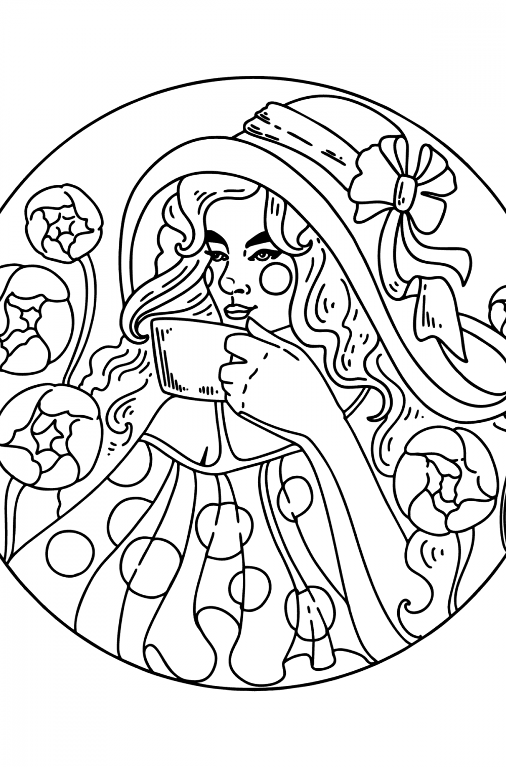 Stress Relief Coloring Pages For Adults Print And Color Online