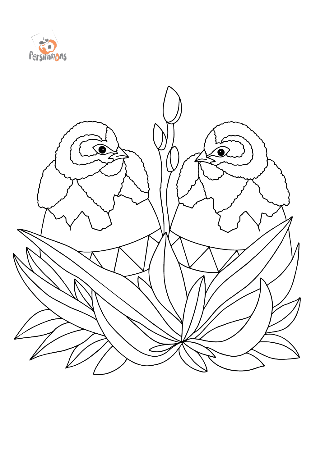 Påske Tegninger til fargelegging - Coloring-for-Adults.com