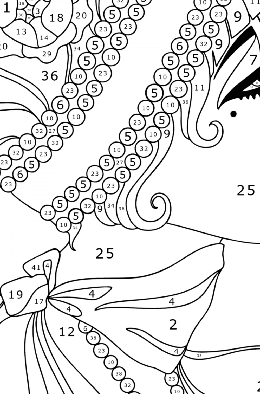 Modern fashion image coloring page | Coloring-for-Adults.com