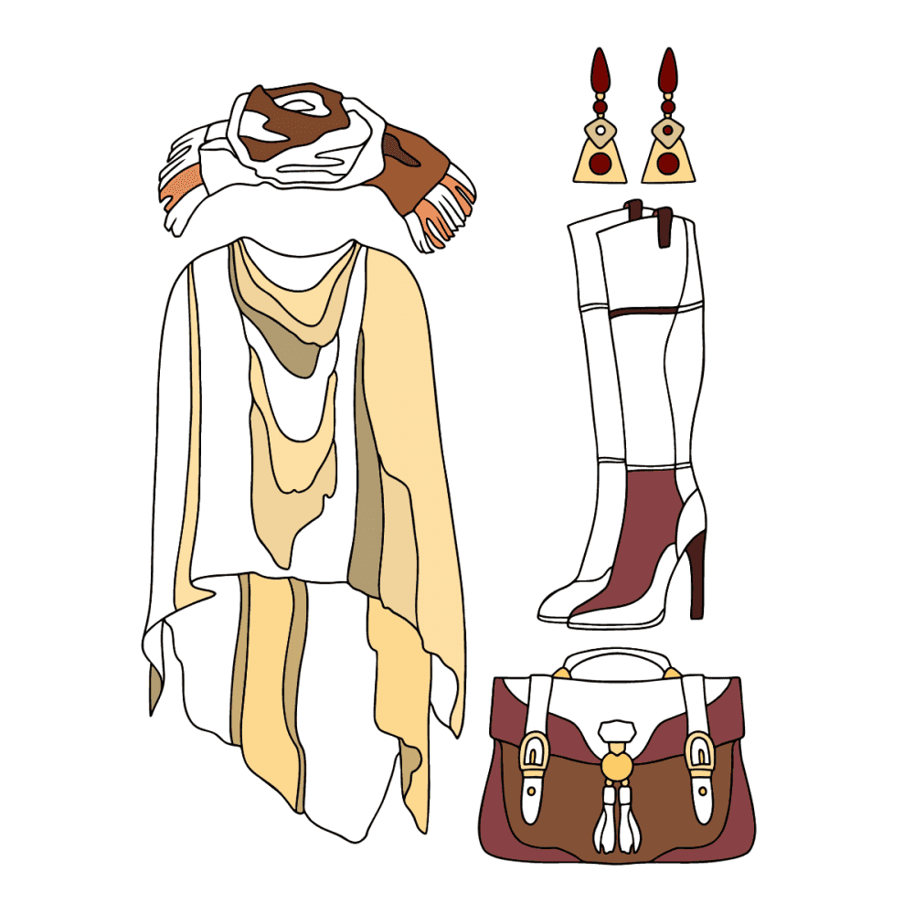 Fashion & Style coloring pages for Adults - Online or Printable