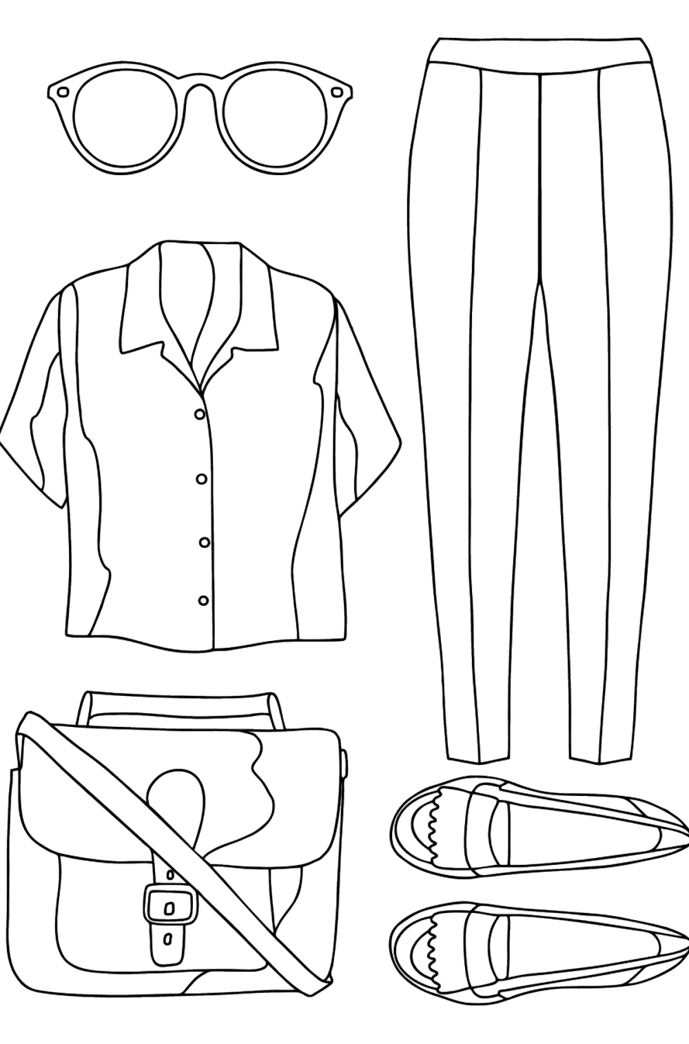 Fashion & Style coloring pages for Adults - Online or Printable