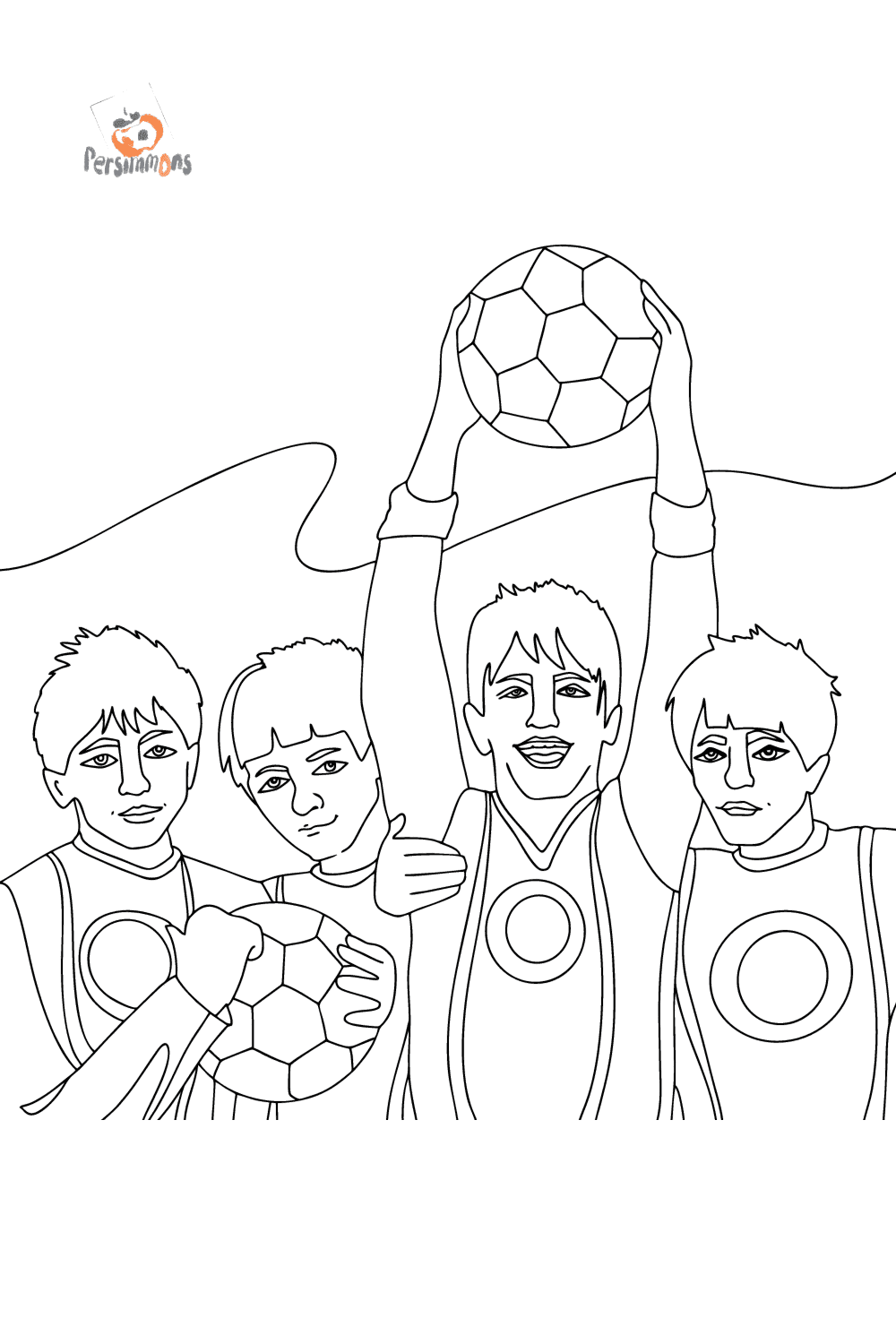 Kolorowanki Piłka nożna dla dorosłych - Coloring-for-Adults.com