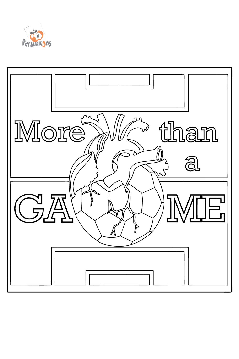 More Than A Game Coloring Page Coloring For