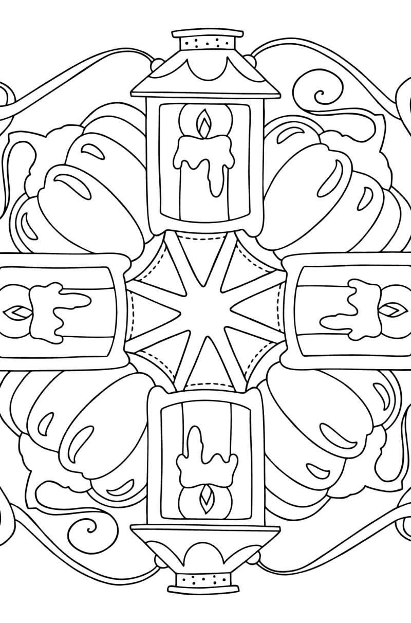 Halloween Coloring Pages for Adults - Print and Online for Free