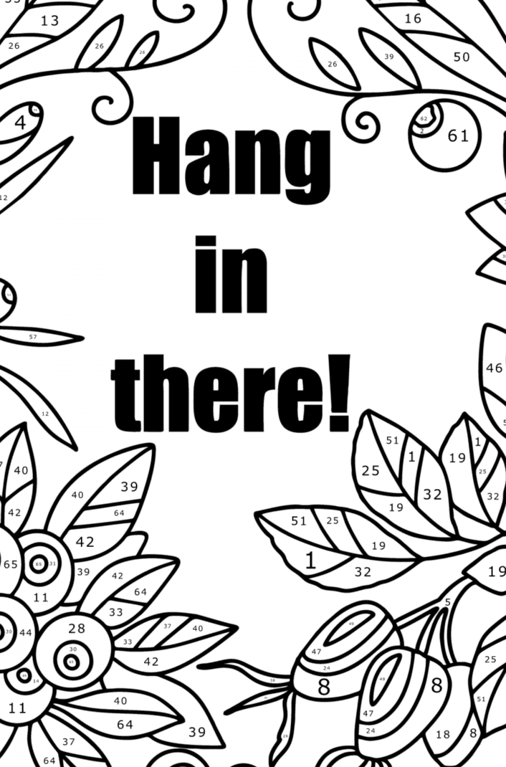 Sky’s the limit coloring page | Coloring-for-Adults.com