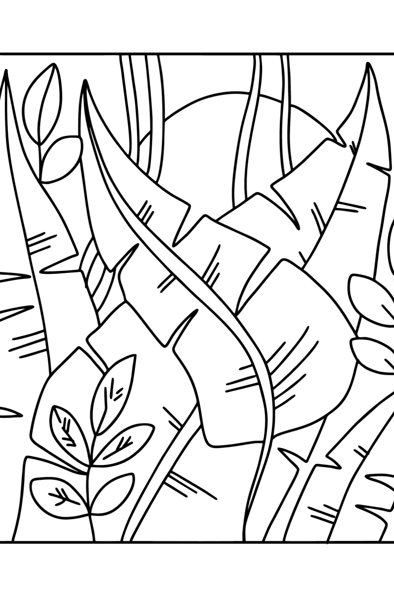 Mewarnai gambar Pemandangan untuk orang dewasa - Online dan Cetak