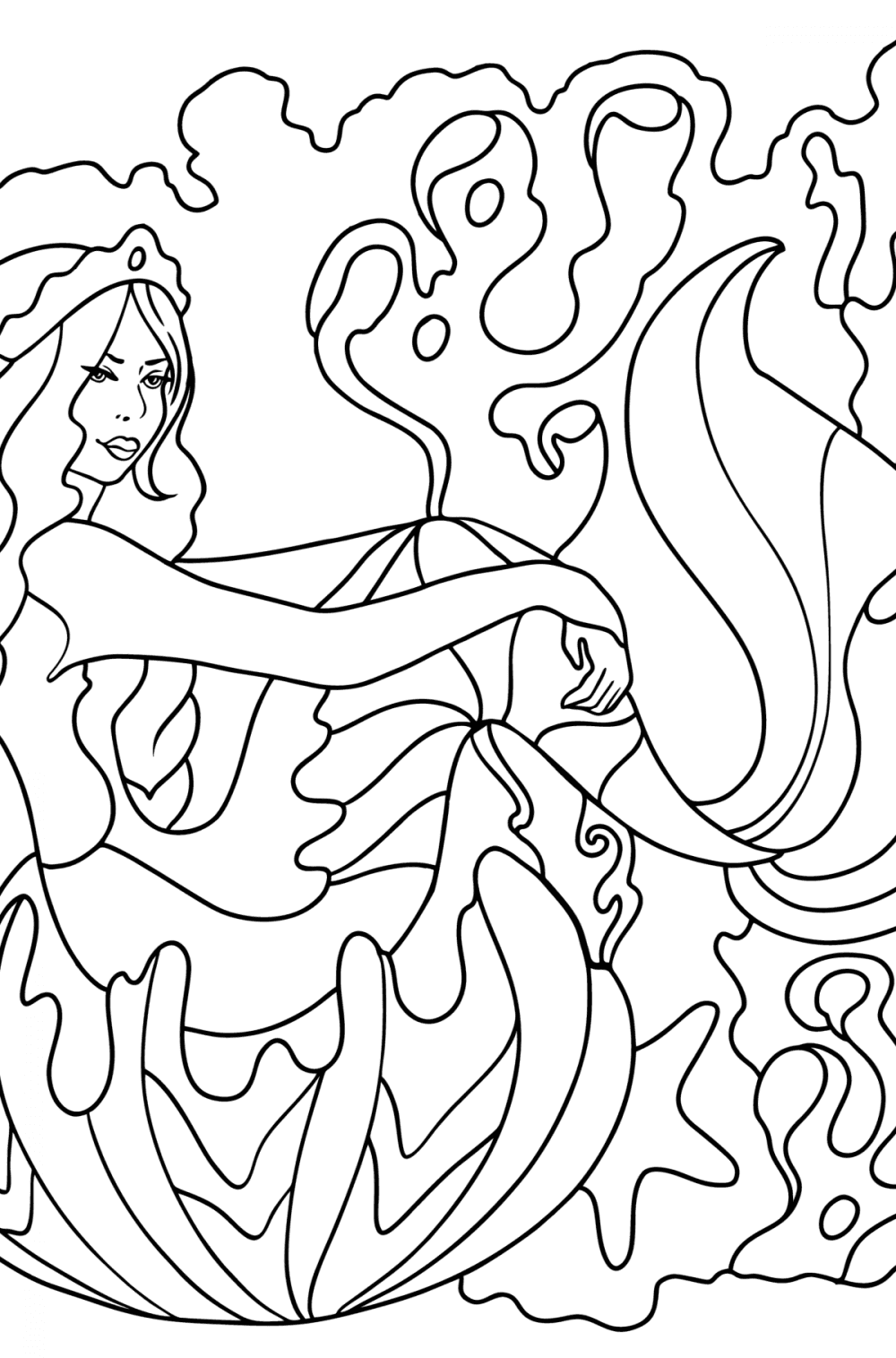 Fantasy coloring pages for Adults - Printable and Color Online!