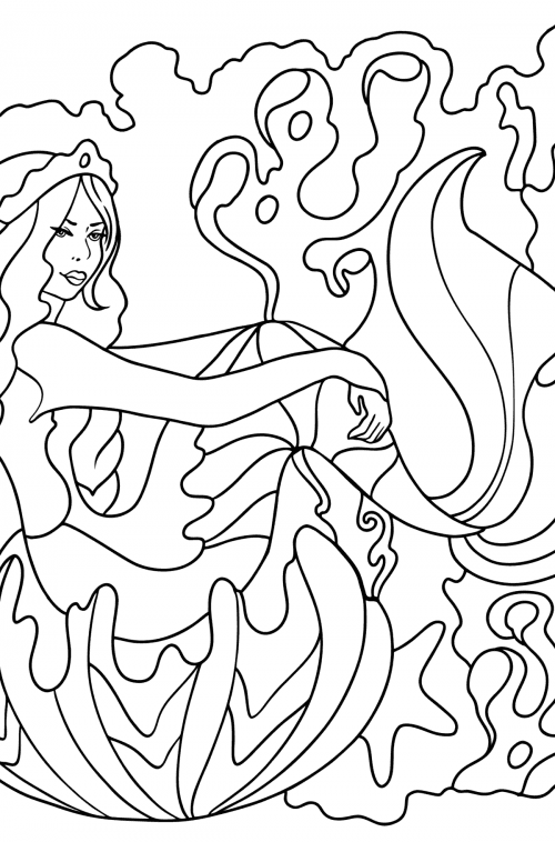 Fantasy coloring pages for Adults - Printable and Color Online!