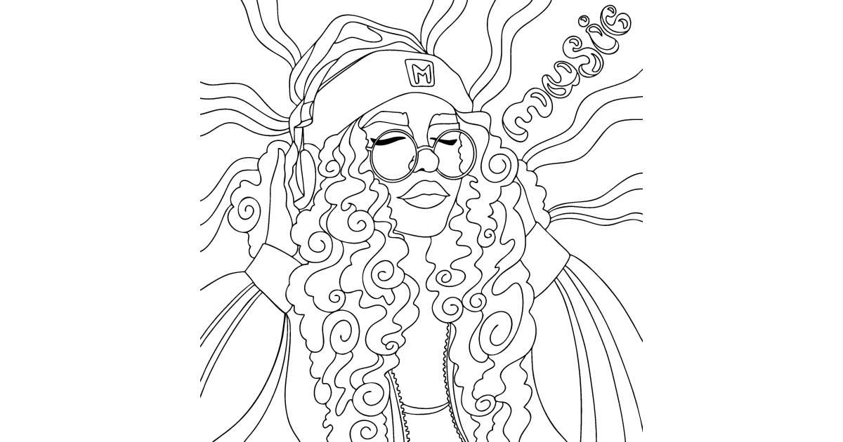 coloring pages songs