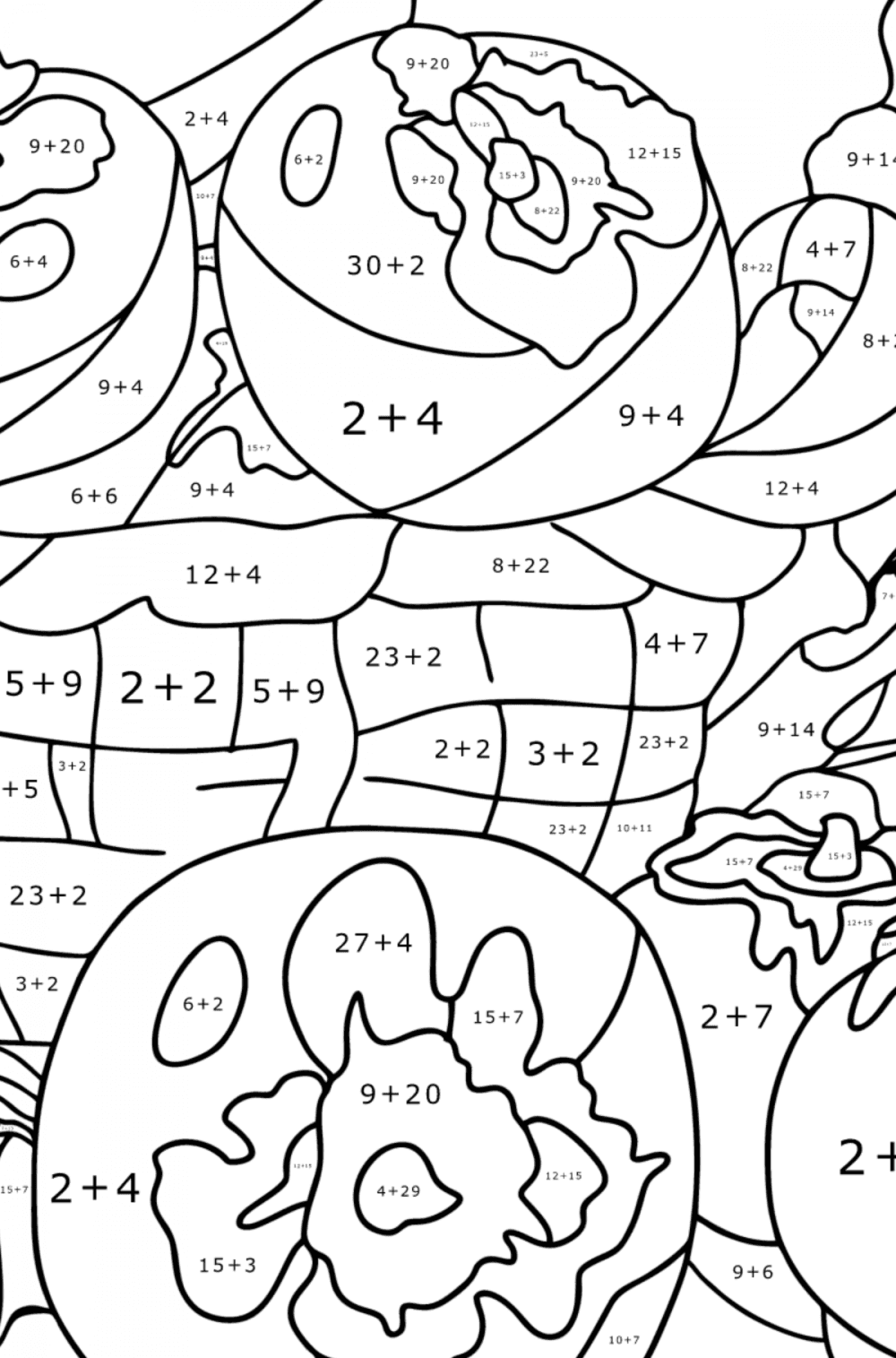 Delicious persimmon - Persimmons coloring pages for Adults online