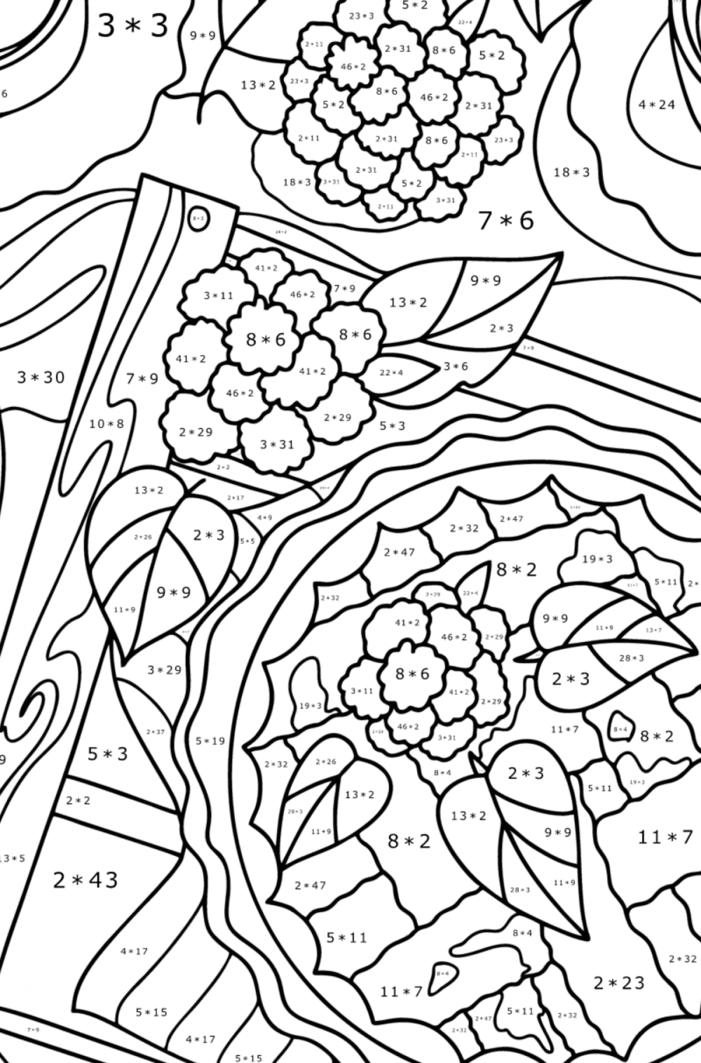 Boyama sayfası Yaz turtası | Coloring-for-Adults.com