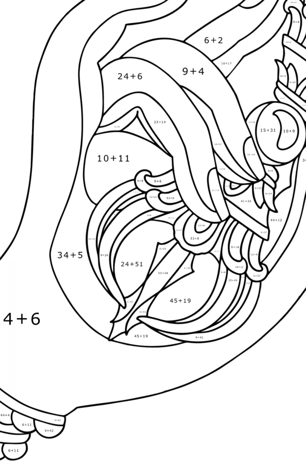 Tibet Vajra coloring page - Online, and Print for Free!