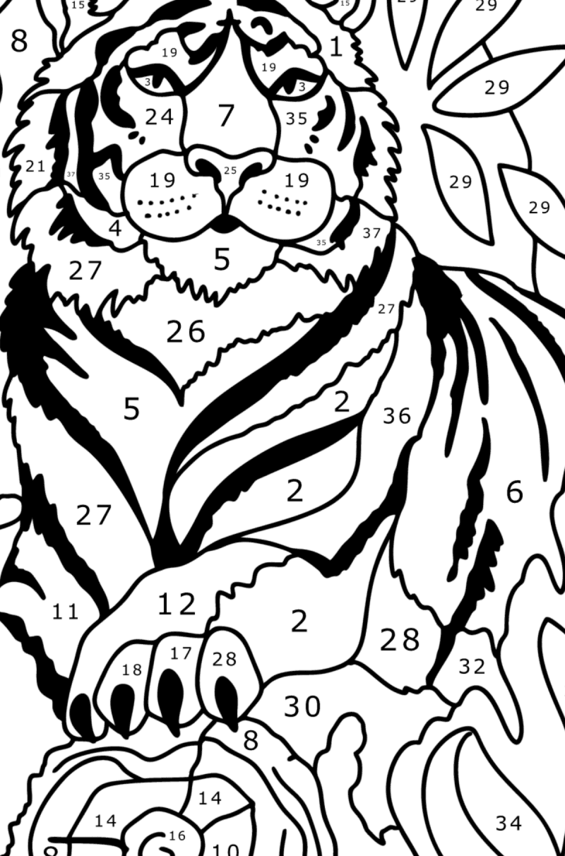 Kleurplaten voor volwassenen - Online of uitprinten is gratis!