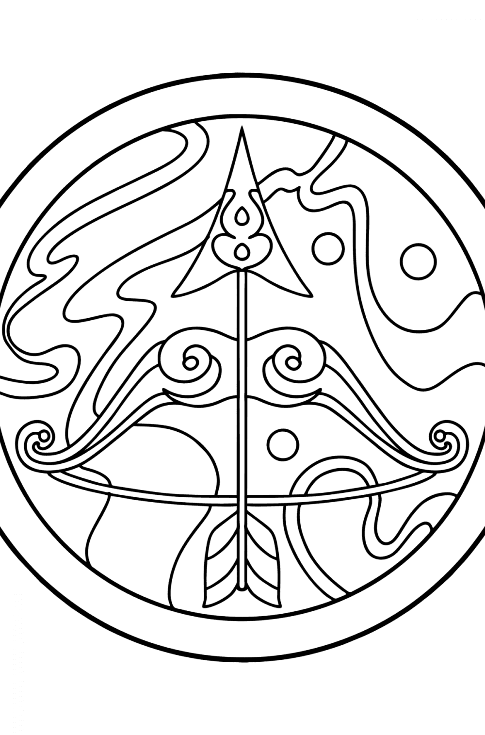 Zodiac signs coloring pages for Adults - Online or Printable